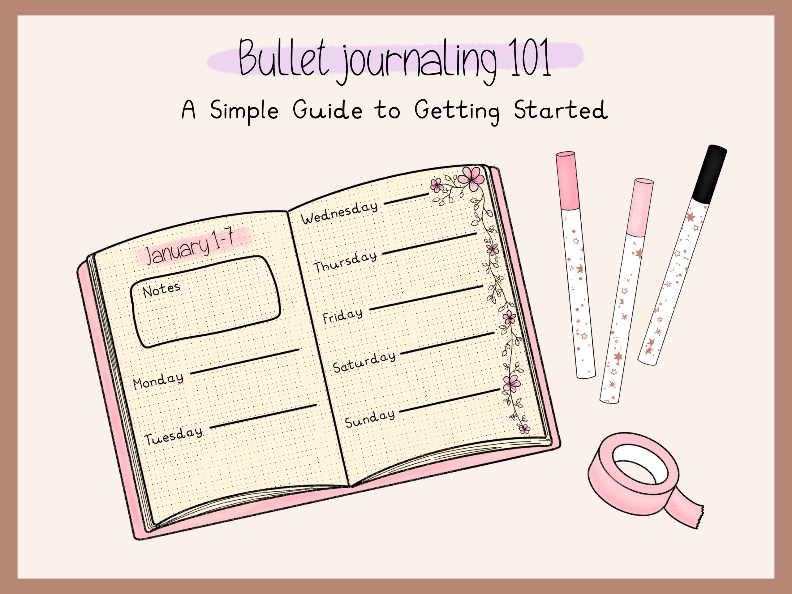 Bullet Journaling for Beginners: A Simple Guide to Getting Started
